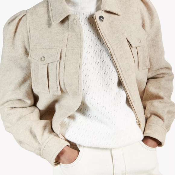 Ted Baker London | Jackets & Coats | Ted Baker Aeda Boiled Wool Cropped ...